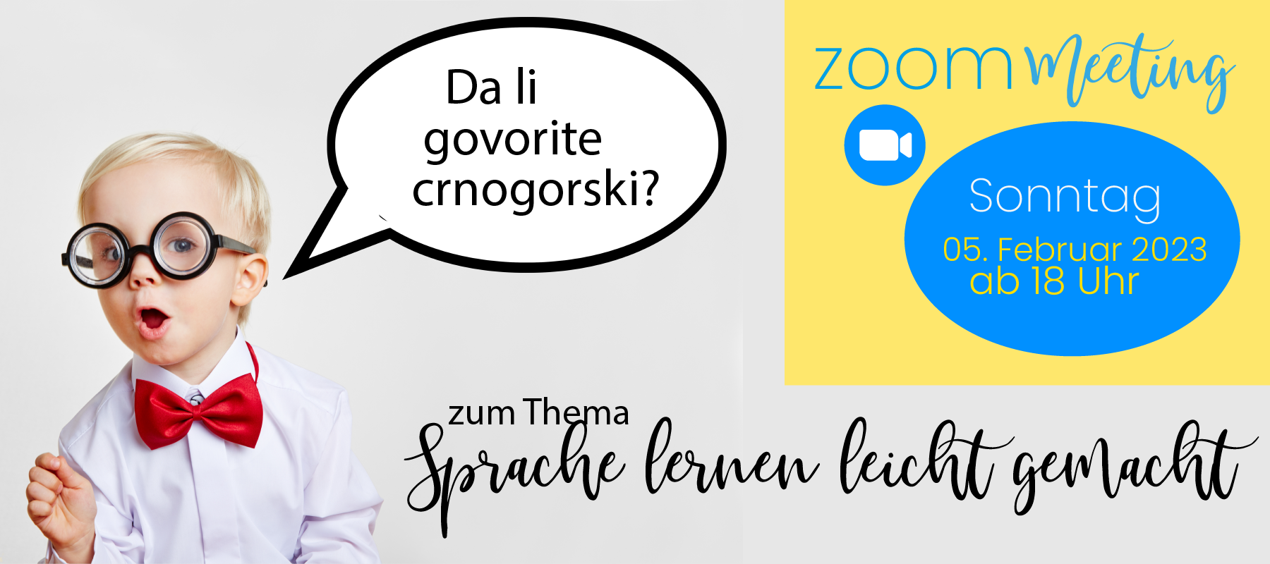 Zoom-Meeting zum Thema Sprache lernen leicht gemacht - Auswandern nach ...